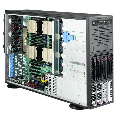 Supermicro 4U Rackmountable Tower SuperServer SYS-8047R-7RFT+